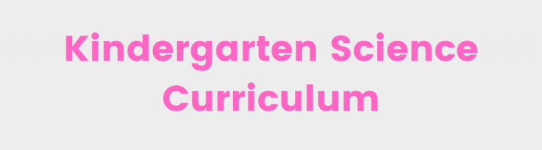 Free Kindergarten Homeschool Curriculum (Full Schedule)